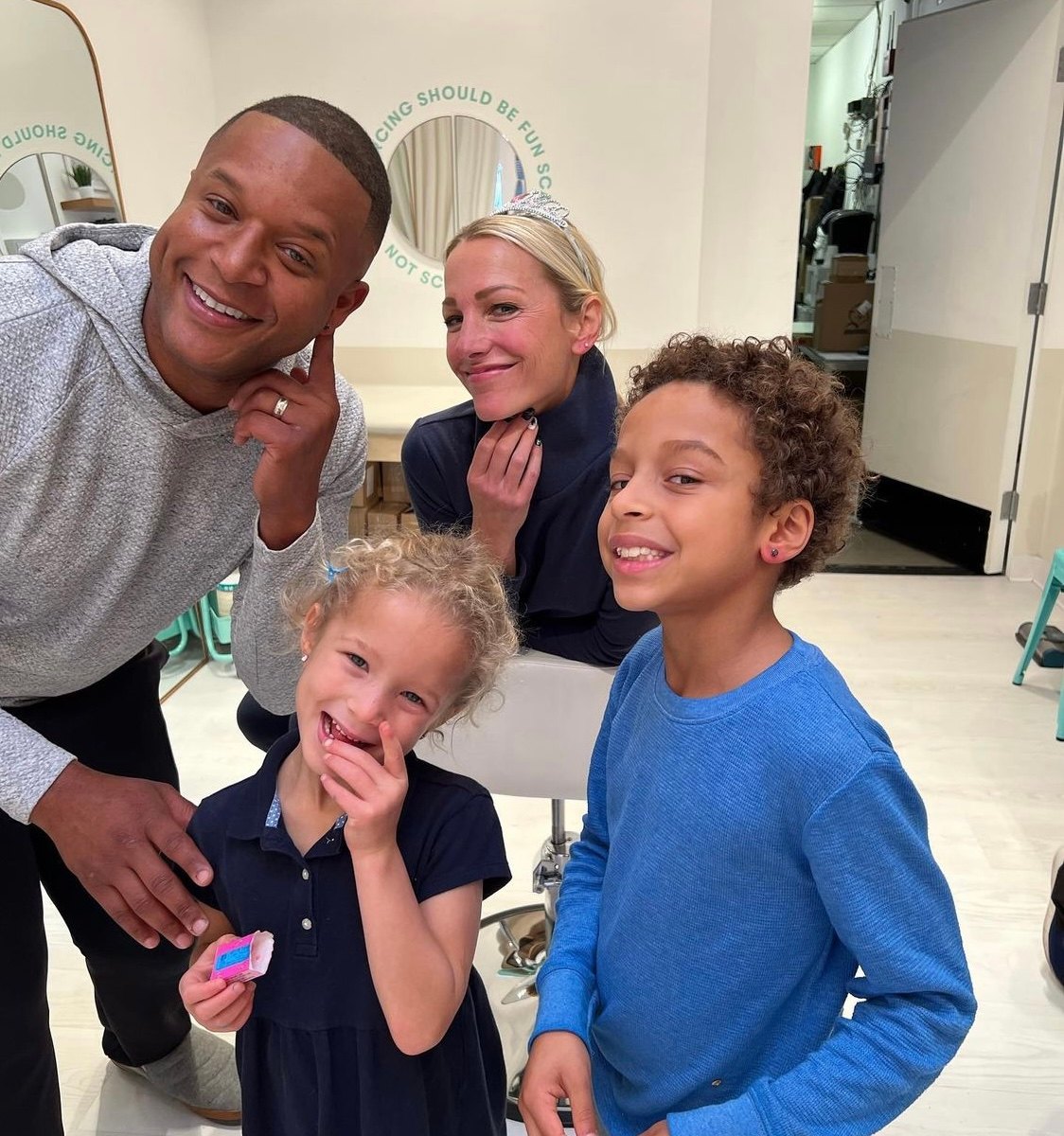 Craig Melvin's son became emotional behind the scenes when questioned ...
