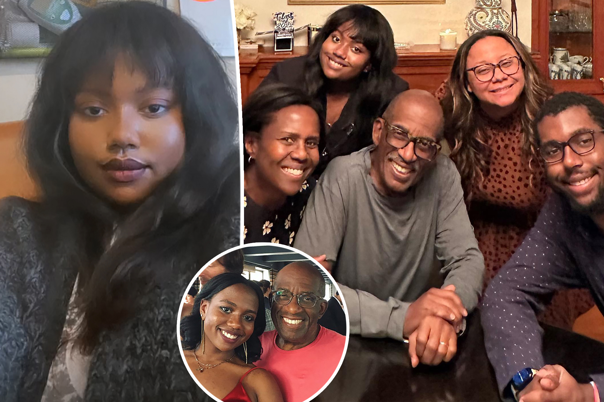 Al Roker's daughter becomes emotional during an interview while ...