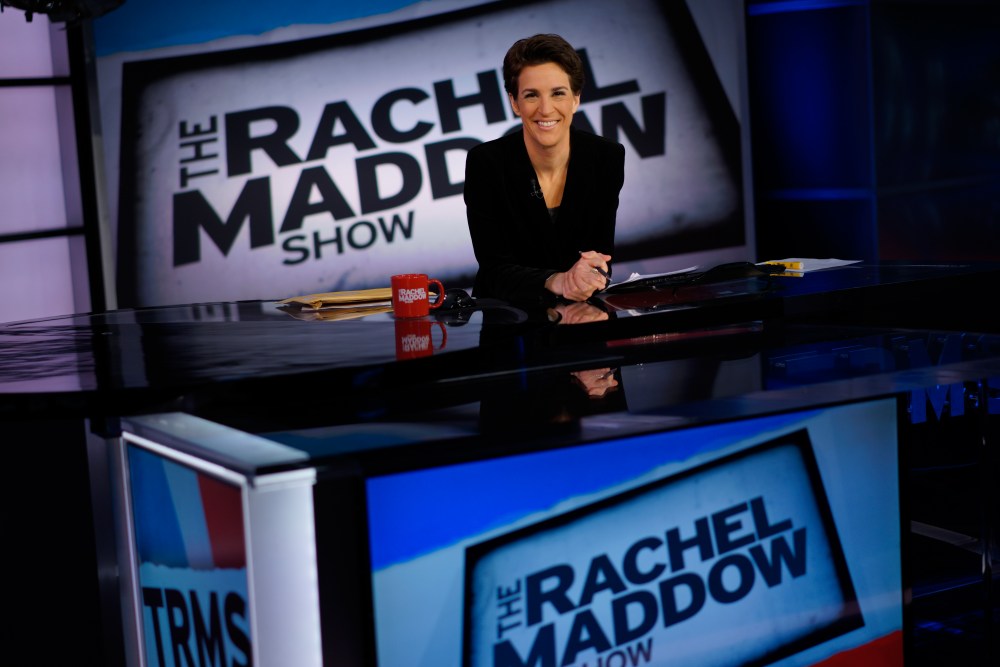 What's happening with The Rachel Maddow Show on MSNBC? Her crew just ...