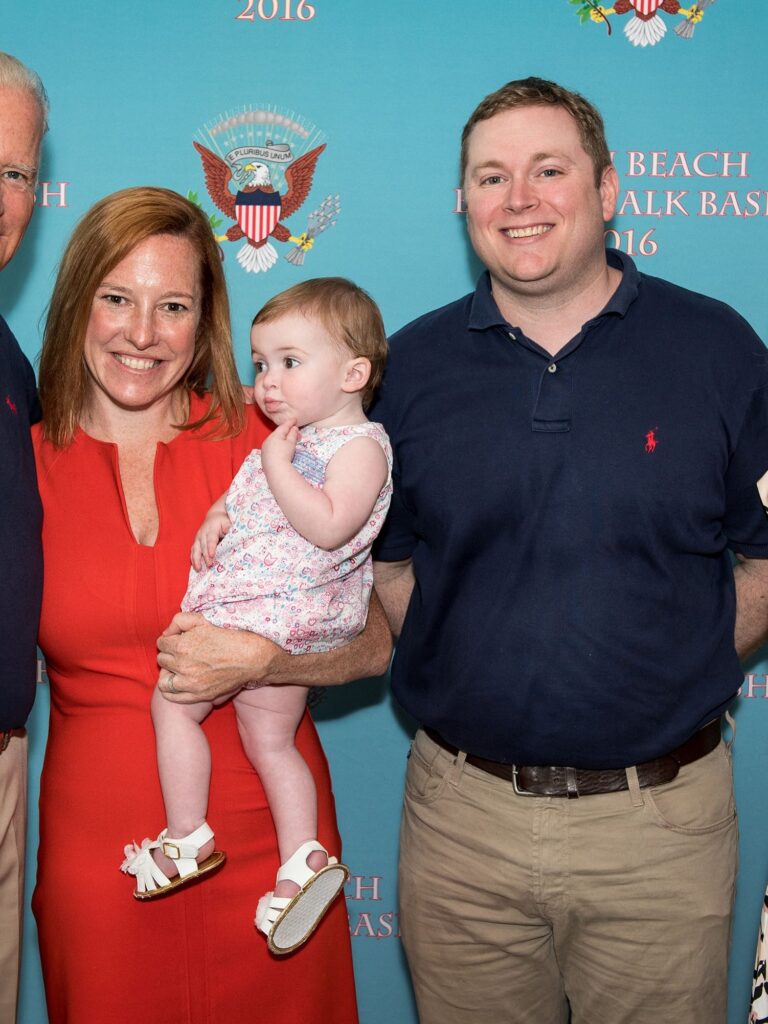 Gregory Mecher, husband of MSNBC host Jen Psaki, just shocked her with ...