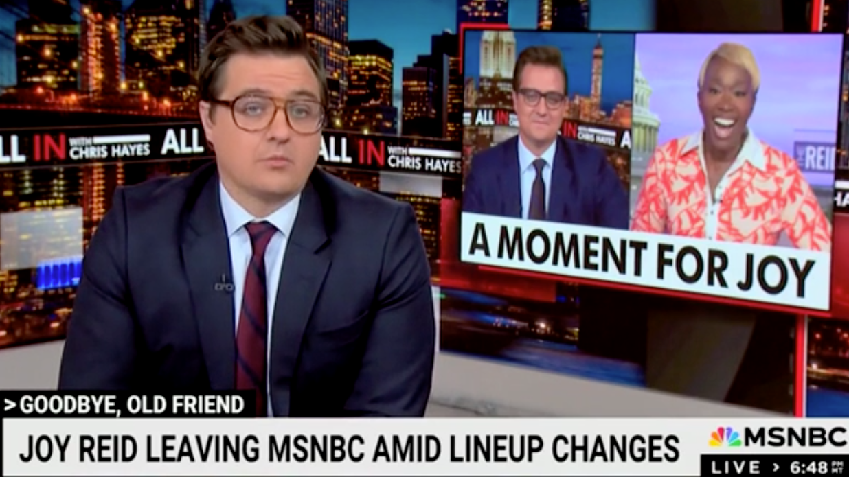 Chris Hayes revealed that he will depart from MSNBC following the ...