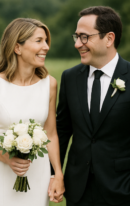 Exclusive images from the private wedding of Nicolle Wallace and Michael Schmidt have just been ...