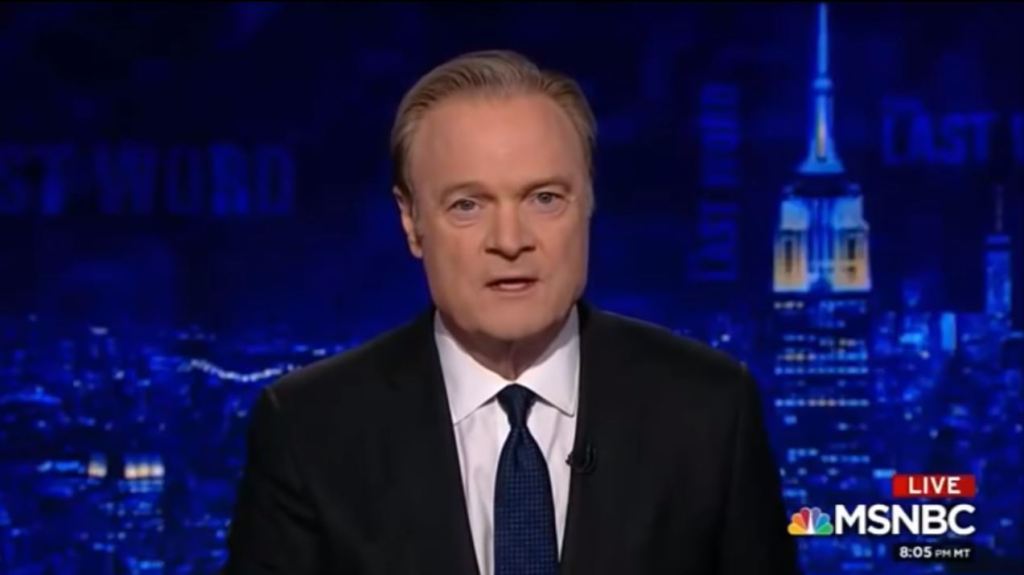 MSNBC anchor Lawrence O'Donnell strongly stated he would drop the audio ...