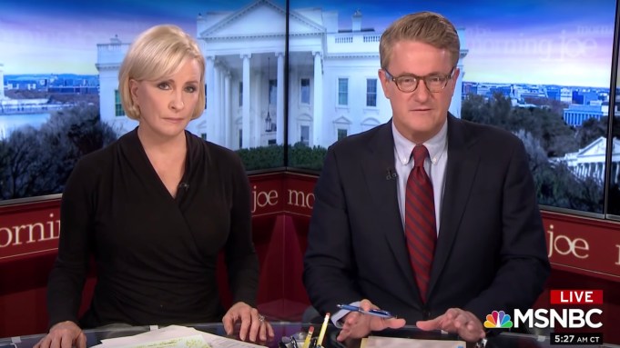 The Morning Joe team is dealing with a scary situation as MSNBC bosses ...