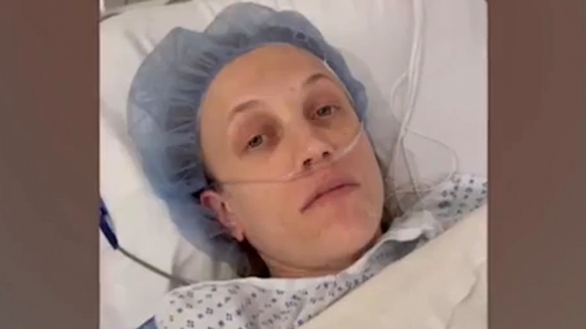 Fox News host Kat Timpf candidly shares a photo from her hospital bed ...