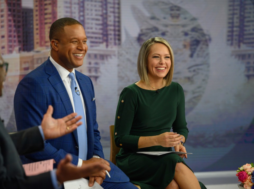 Craig Melvin declined to be seated beside Dylan Dreyer during a behind-the-scenes moment on the ...