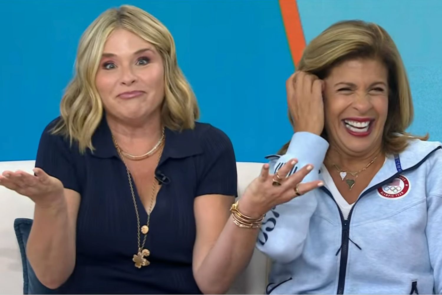 Jenna Bush Hager shared that NBC stopped her from commenting after both Hoda Kotb and Craig were ...