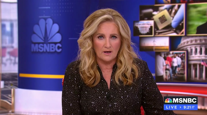 Alex Witt from MSNBC shares the key that aided her in making it through ...