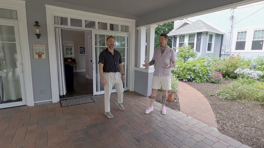 Photos from within David Bromstad and his partner's home have been ...