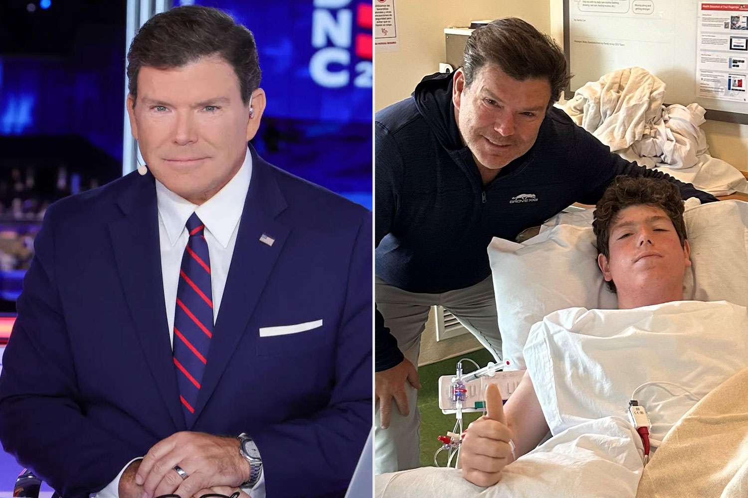 Bret Baier speaks out with sorrow as his son fights for his life in the ...