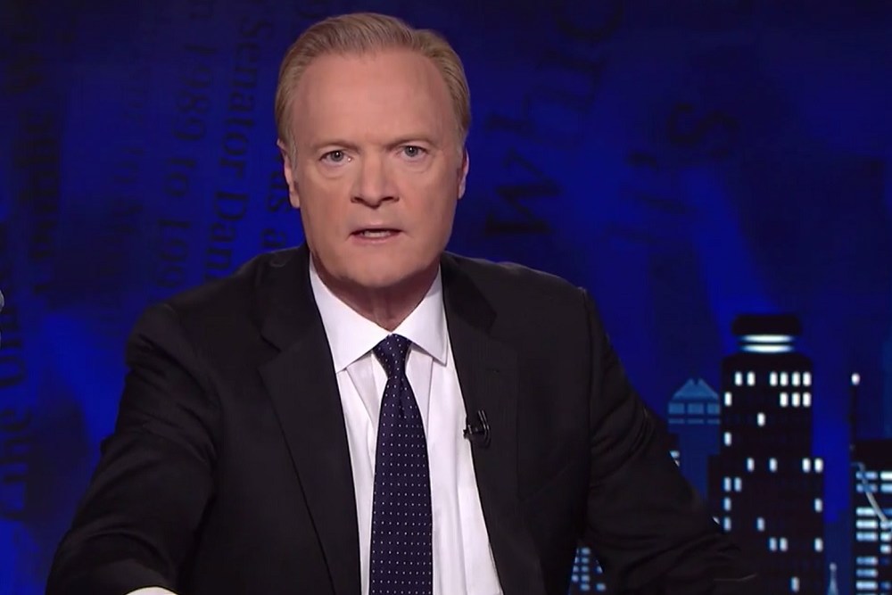 Unveiled: Footage shows MSNBC's Lawrence O'Donnell using strong ...