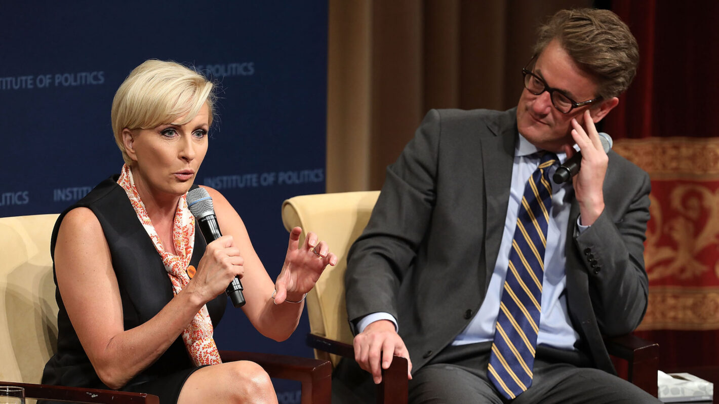 Joe Scarborough and Mika Brzezinski disclosed the person responsible ...