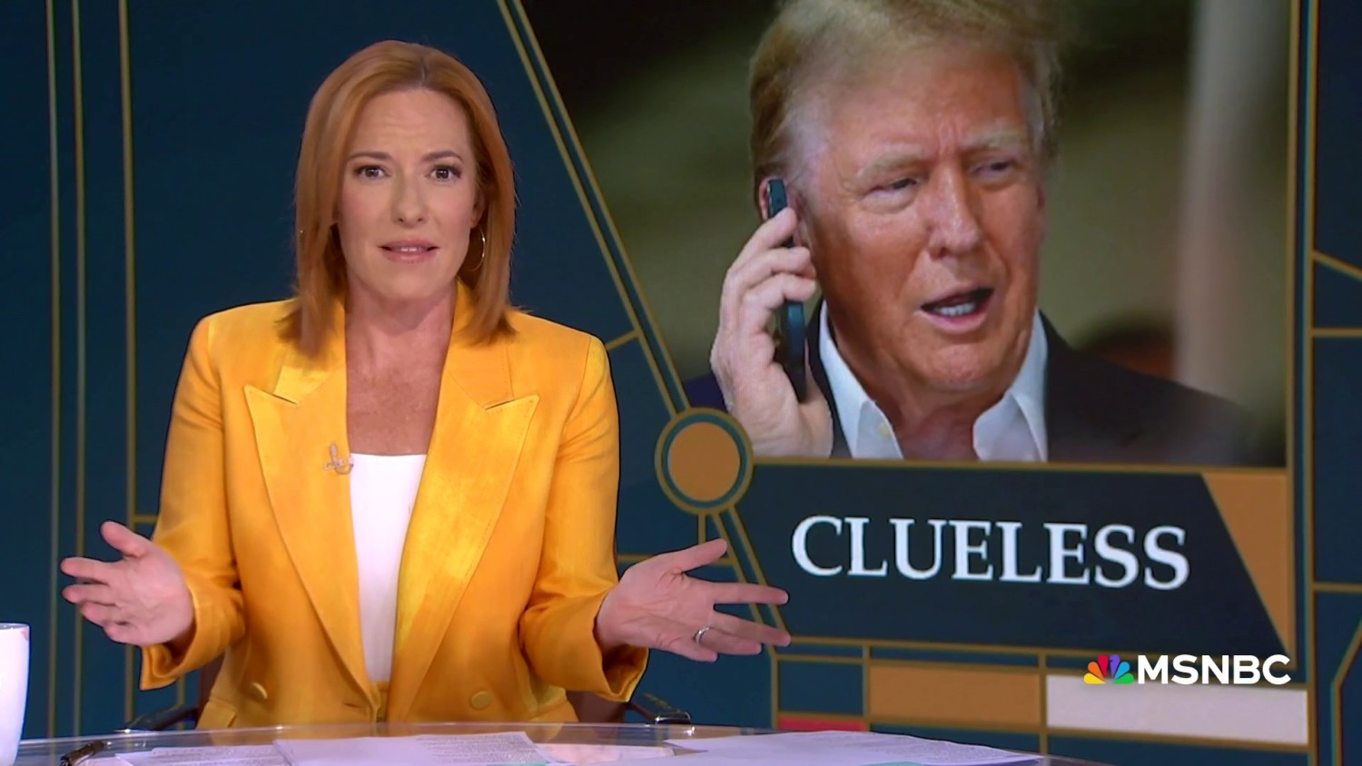 MSNBC’s Jen Psaki shares cryptic news after direct criticism from Trump ...