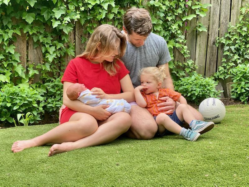 Tony Dokoupil supported his spouse, MSNBC presenter Katy Tur, as she ...