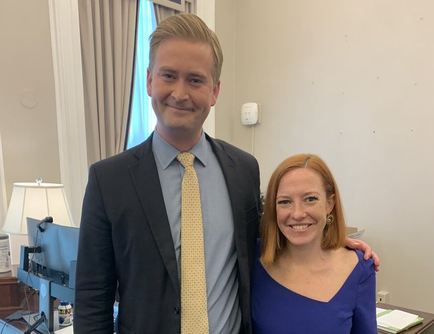 MS NOW’s Jen Psaki expresses worry about Fox News anchor Peter Doocy ...