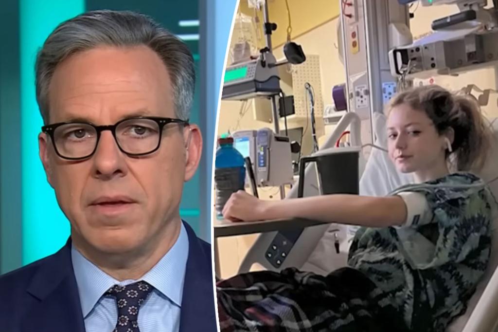 Jake Tapper's daughter was urgently taken to the hospital in a serious ...