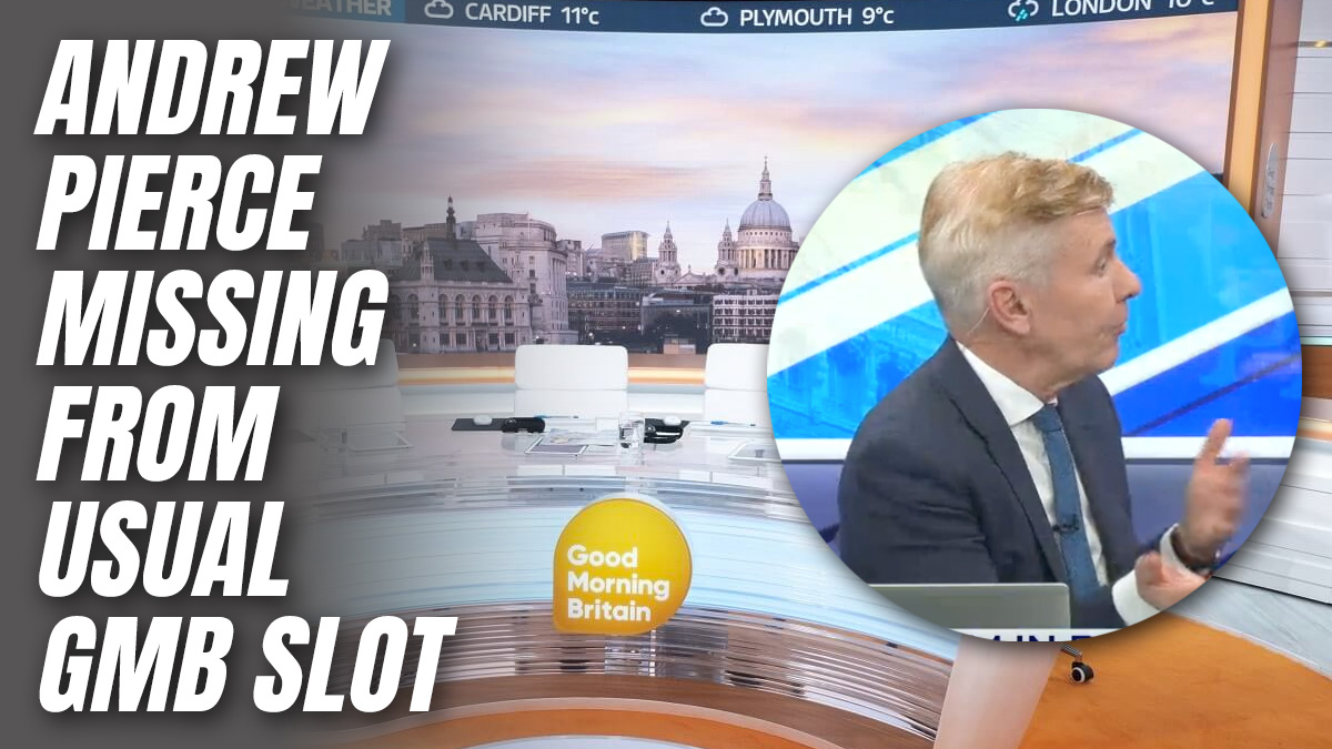 Andrew Pierce, recently departed from GMB after a decade, speaks out ...