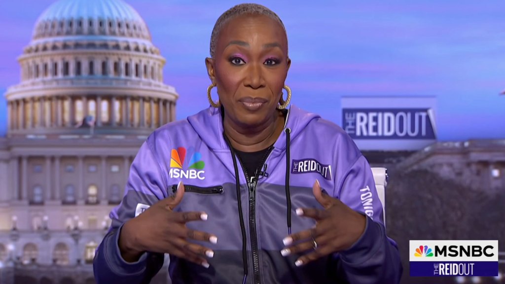 Joy Reid, allegedly removed from MSNBC, addressed a live Zeteo crowd ...