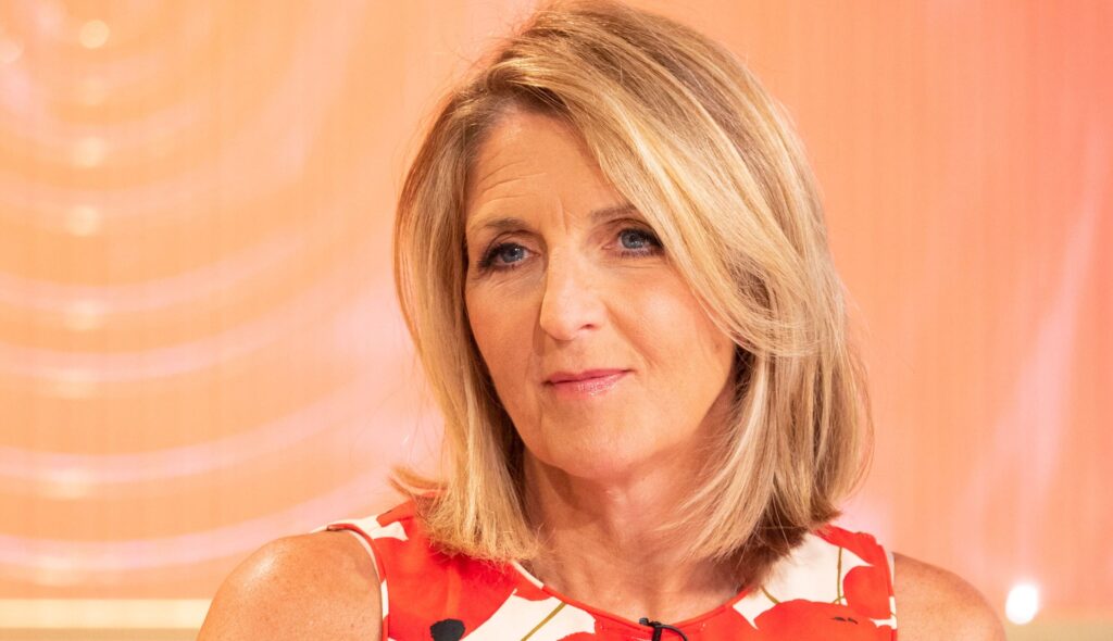 "Please give me privacy." Kaye Adams requested as she dealt with ...