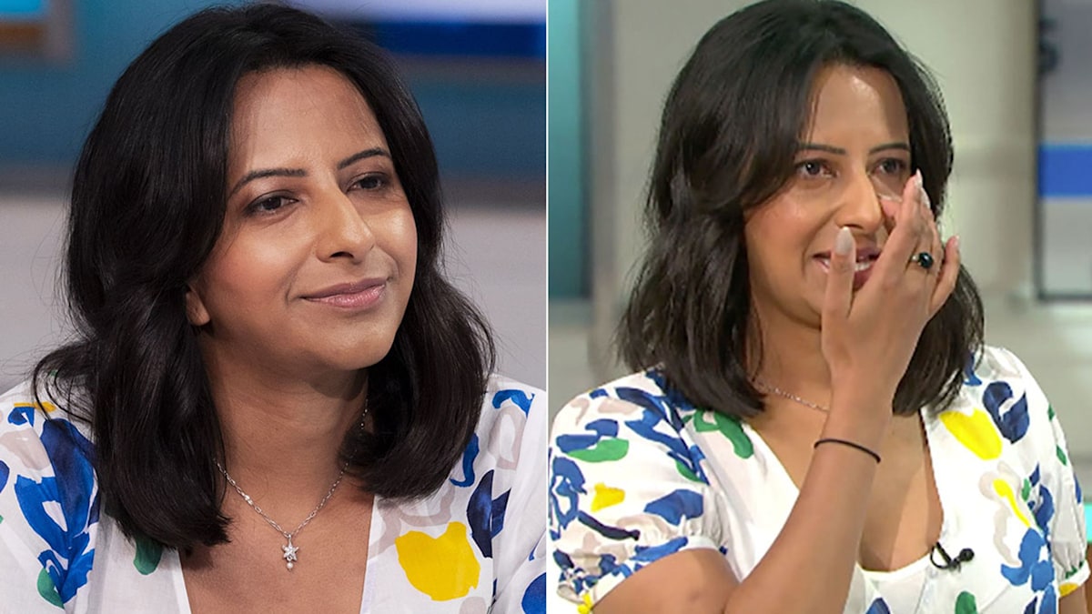 Ranvir Singh from GMB was overcome with emotion and cried when she ...