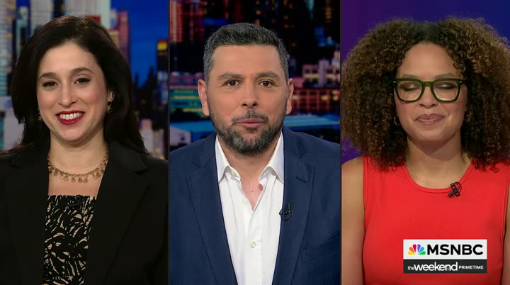 Introducing the hosts of The Weekend: Prime! Antonia Hylton, Catherine Rampell, Elise Jordan ...