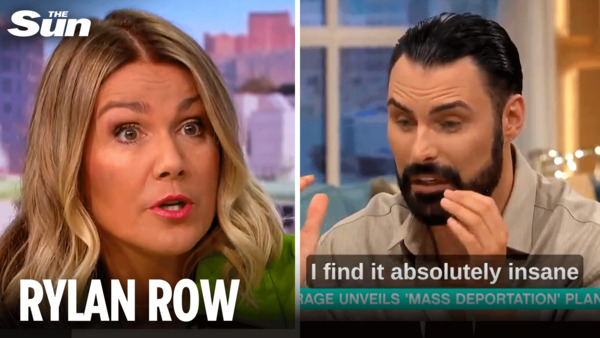 Rylan Clark is criticized by Susanna Reid, who accuses him of being a ...