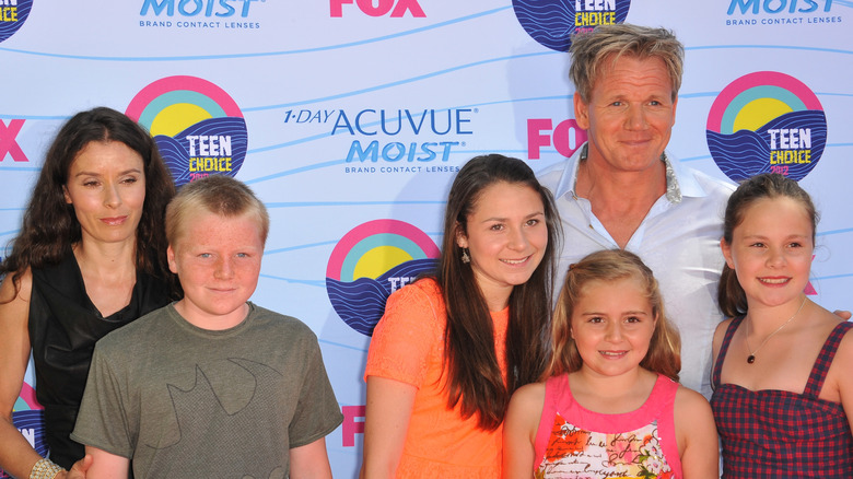 Gordon Ramsay also shared insights on a very private family decision ...