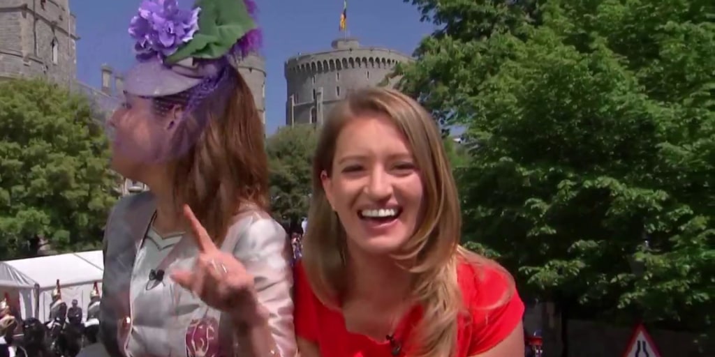 After attending a British royal event, Stephanie Ruhle and Katy Tur ...