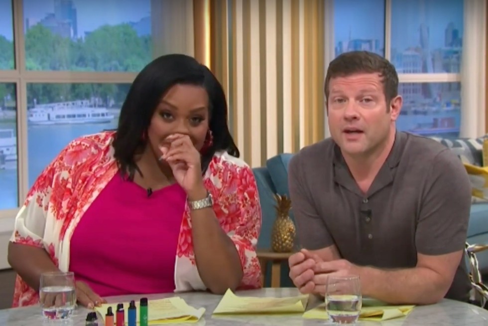 A heated argument broke out between Dermot O’Leary and co-host Alison ...